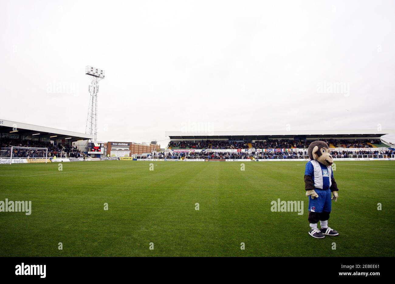 Hartlepool united victoria park stadium hi-res stock photography and ...