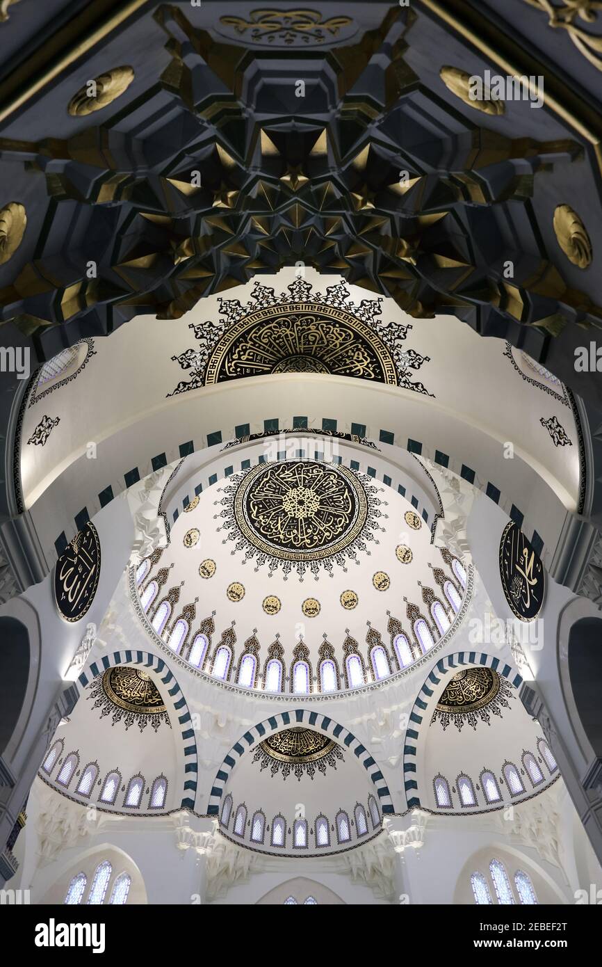Beautiful Melike Hatun Mosque in Ankara Stock Photo - Alamy