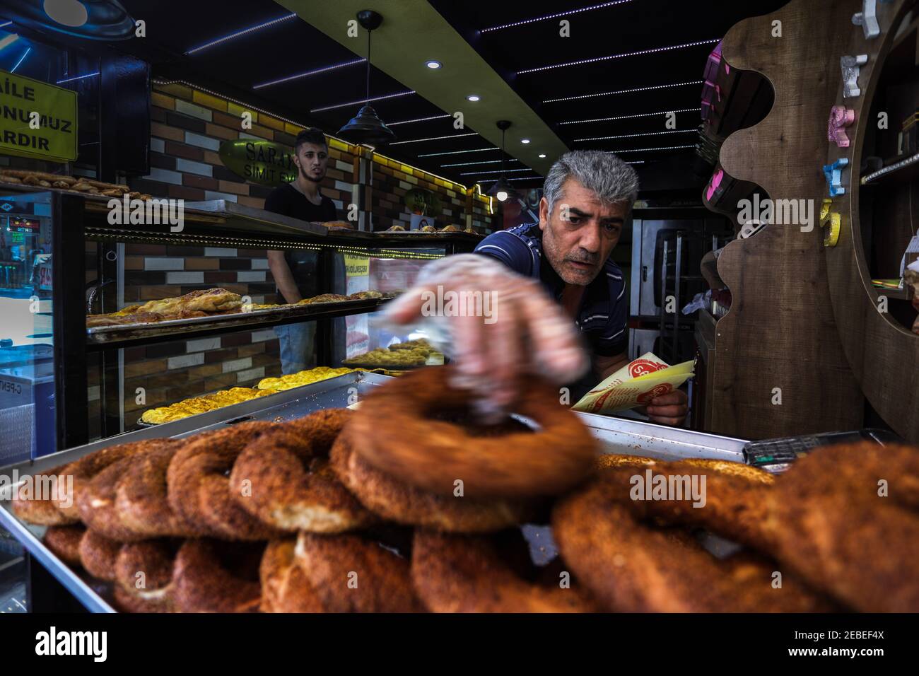 Turkish street seller hi-res stock photography and images - Alamy