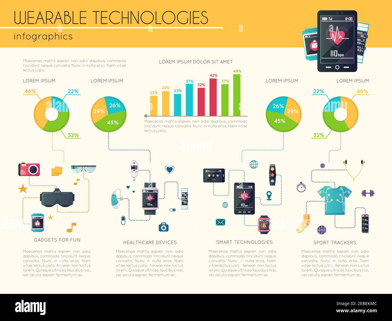 Mobile games infographics hi-res stock photography and images - Alamy