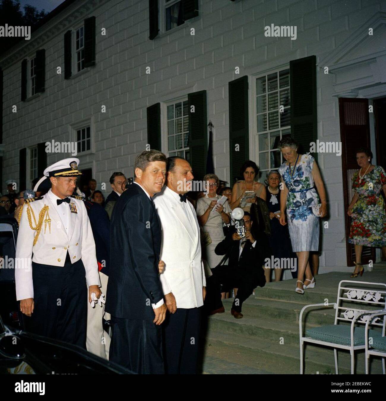 Dinner at Mount Vernon in honor of Muhammad Ayub Khan, President of ...