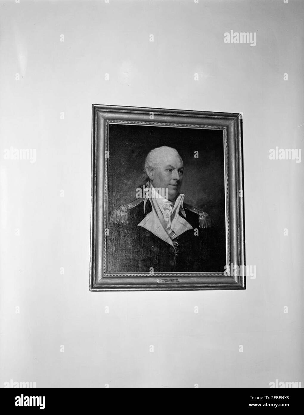 White House furnishings, artifacts. Portrait of Commodore John Barry ...