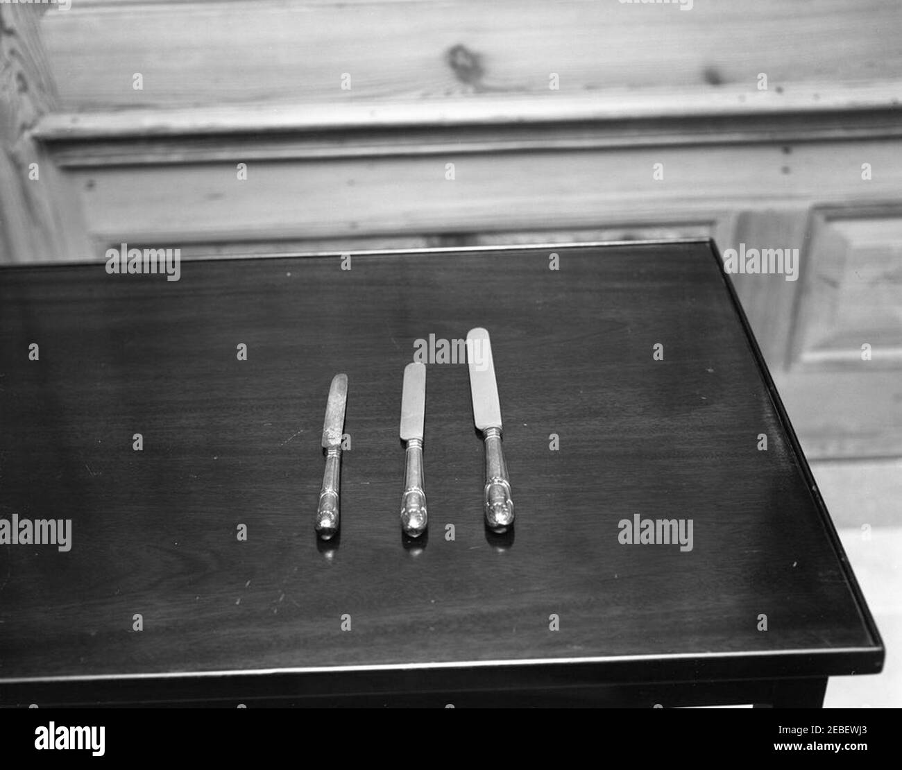 Three chairs table Black and White Stock Photos & Images - Alamy