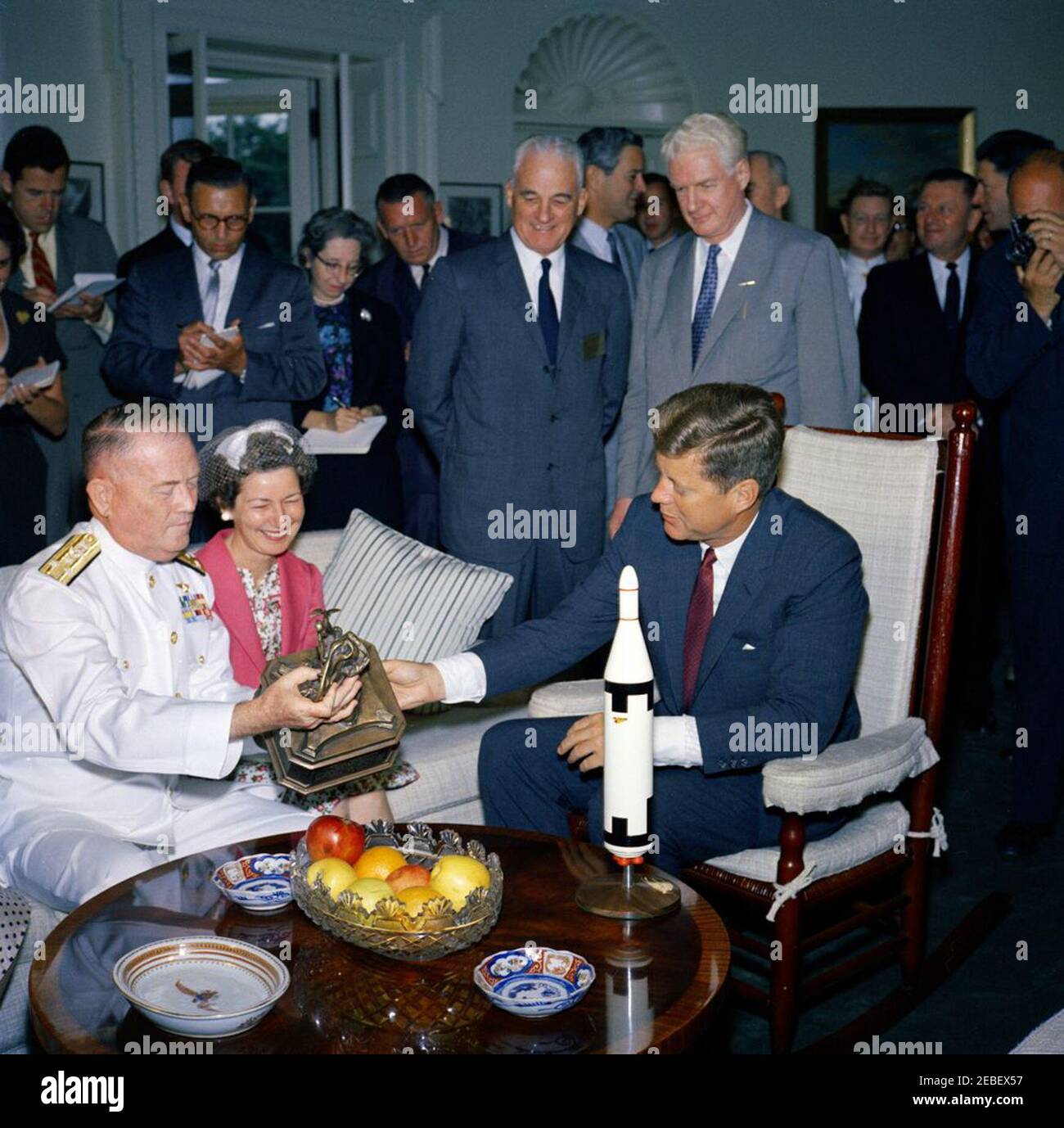 Presentation of the Robert J. Collier Trophy to Vice Admiral William F ...