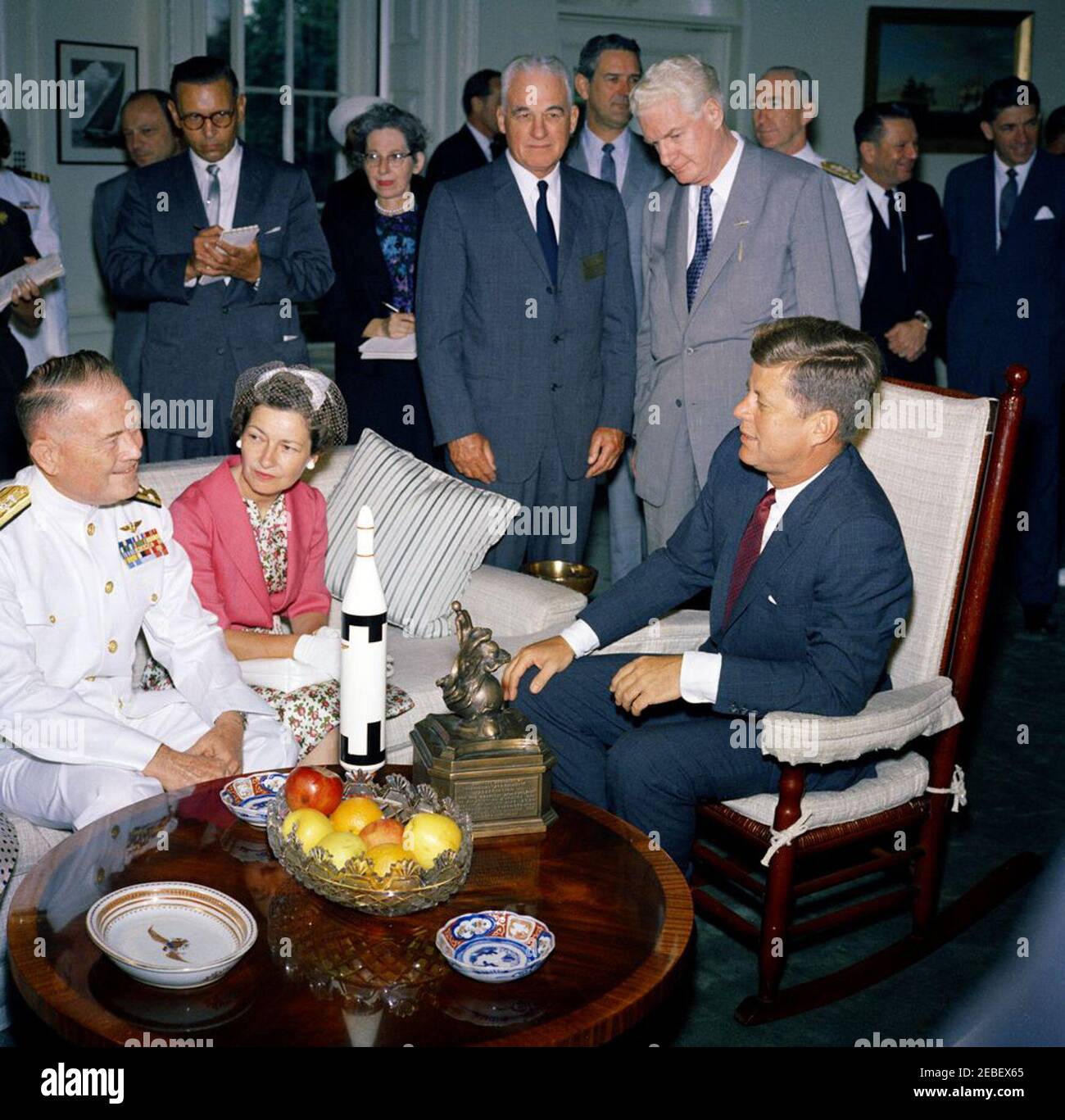 Presentation of the Robert J. Collier Trophy to Vice Admiral William F ...