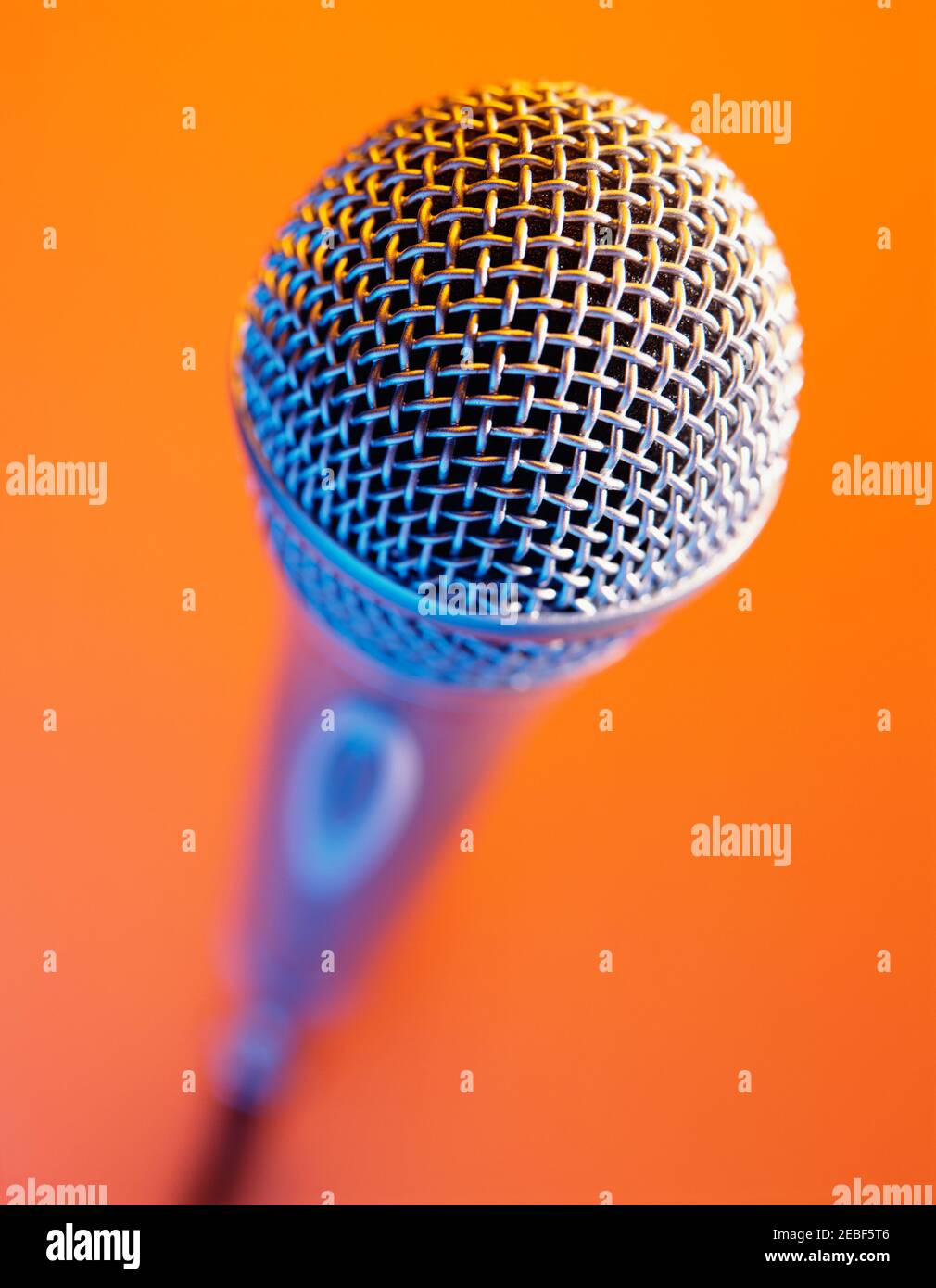 still life of a microphone Stock Photo - Alamy