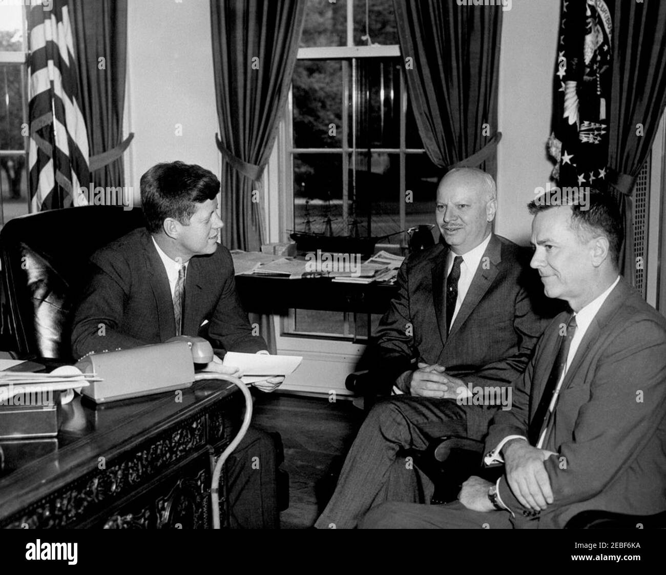 Meeting with Representatives Charles E. Bennett and Robert L. F. Sikes ...