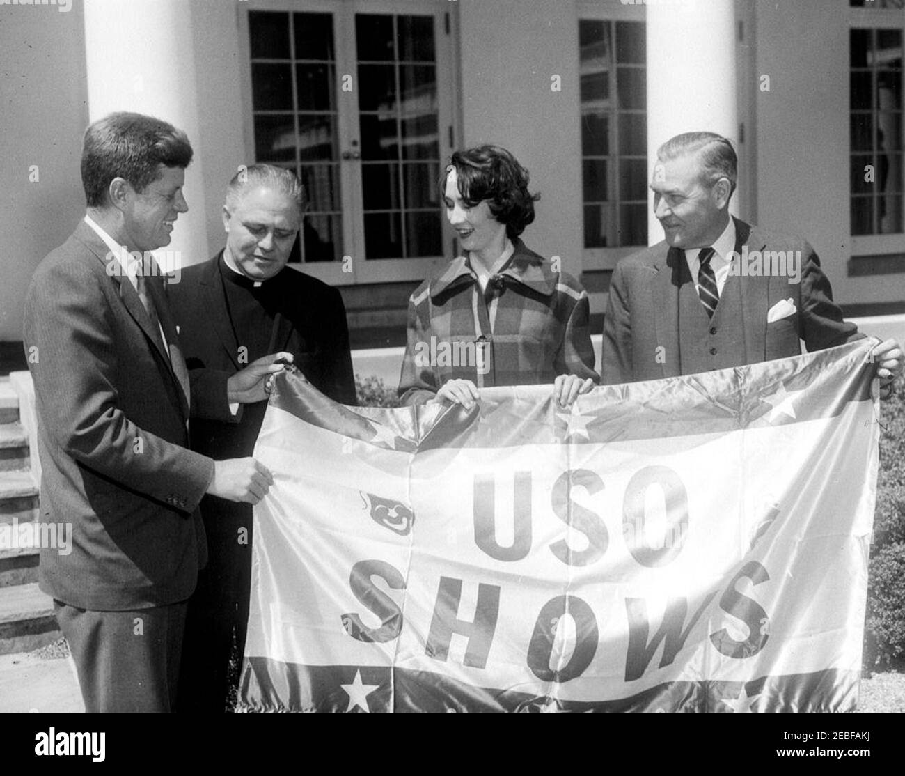 Visit of Catholic University Players, 12:00PM. President John F ...