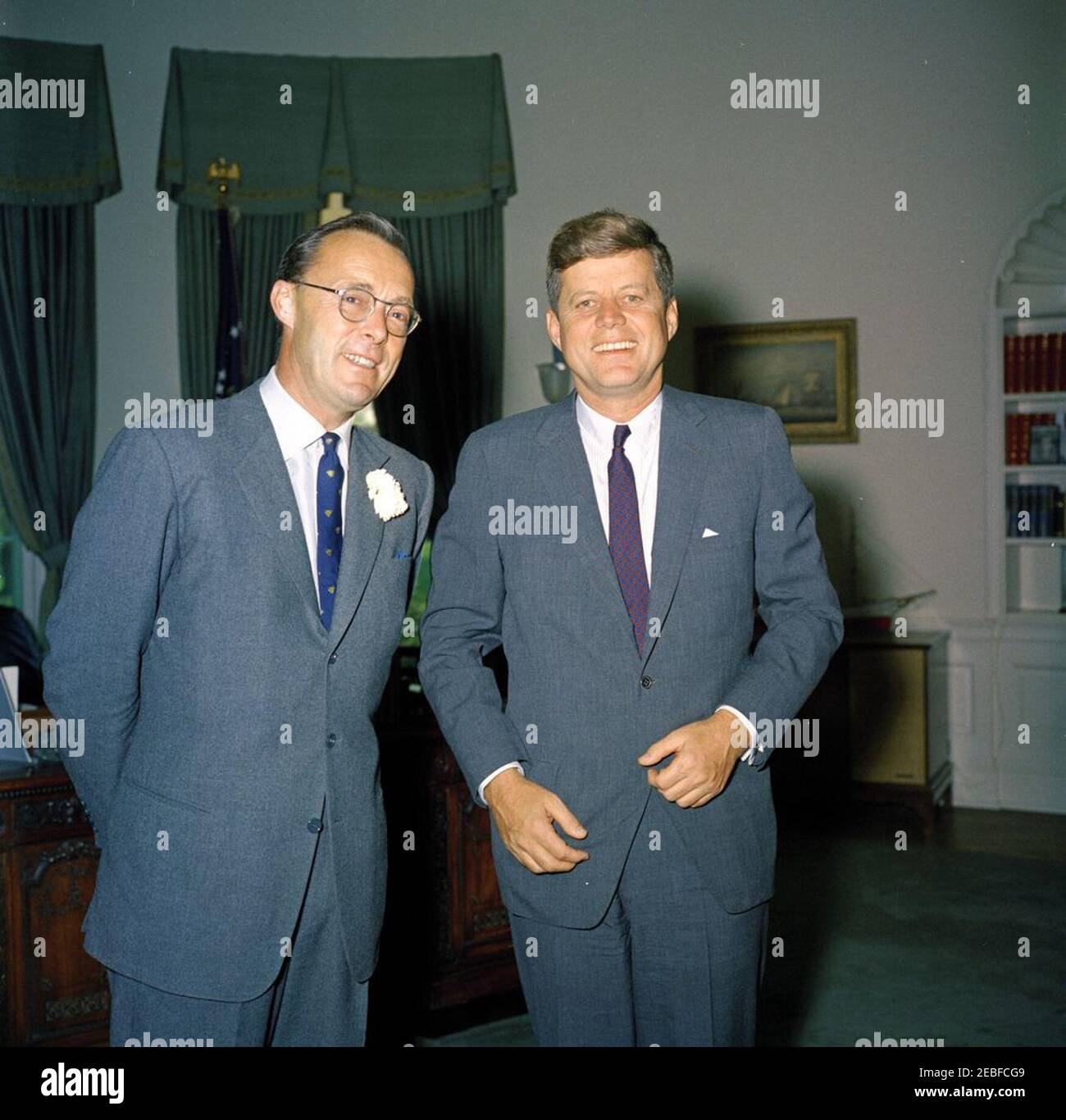 Meeting with Prince Bernhard of the Netherlands, 4:00PM. President John ...