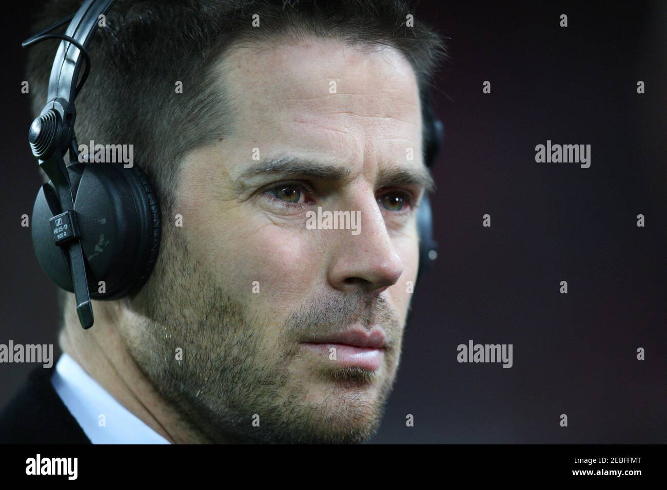 Sky sports football pundit jamie redknapp hi-res stock photography and ...