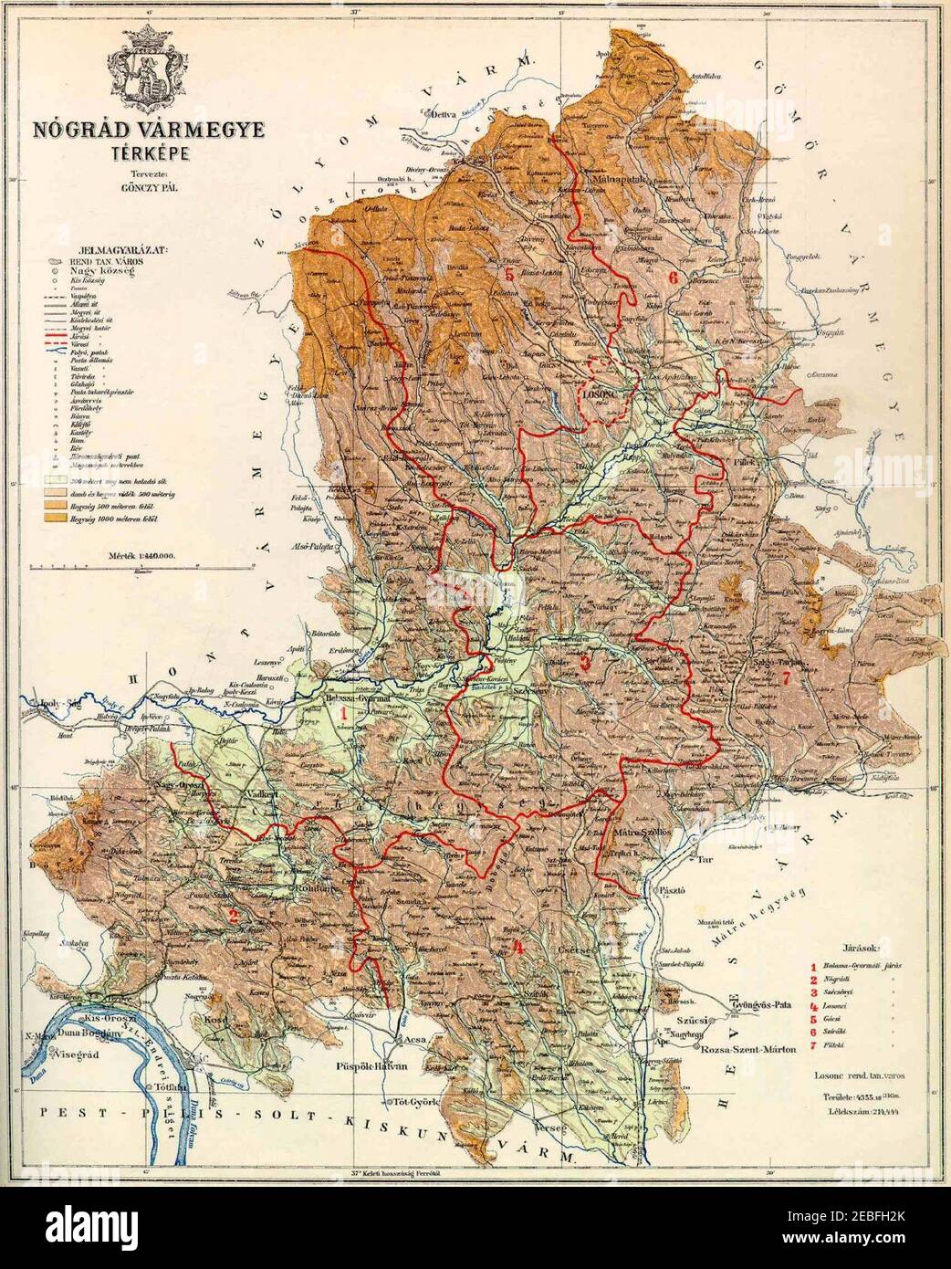 Nograd map hi-res stock photography and images - Alamy