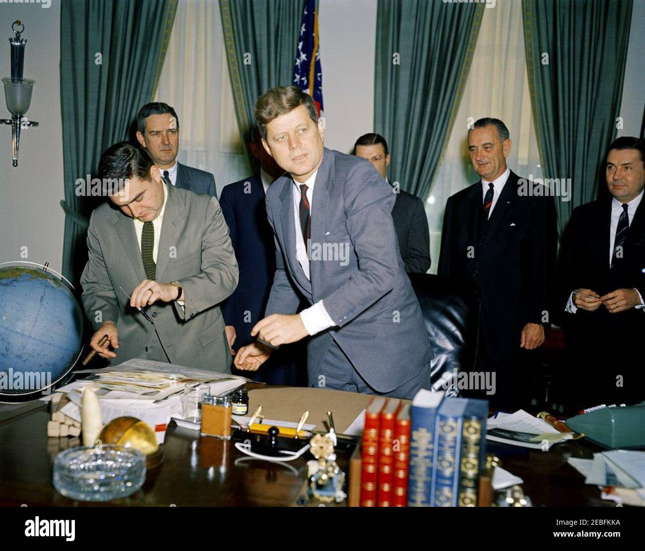 John kennedy jr desk hi-res stock photography and images - Alamy