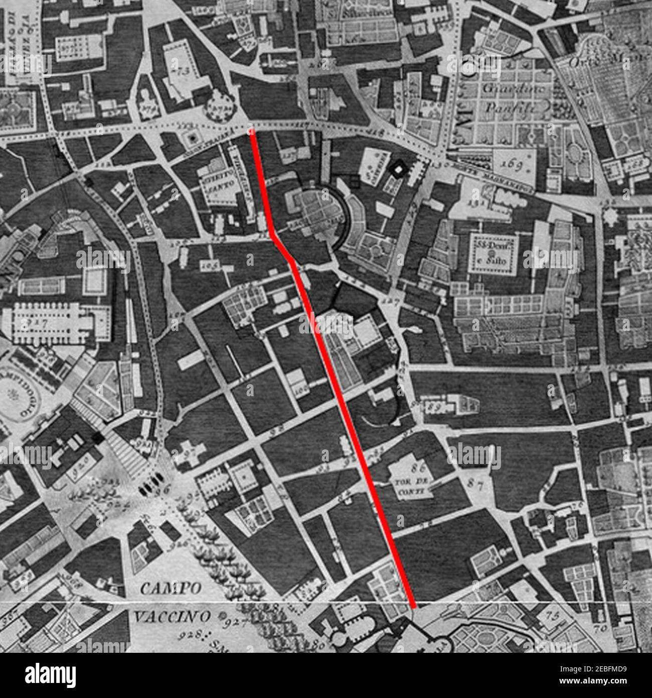 Via alessandrina hi-res stock photography and images - Alamy