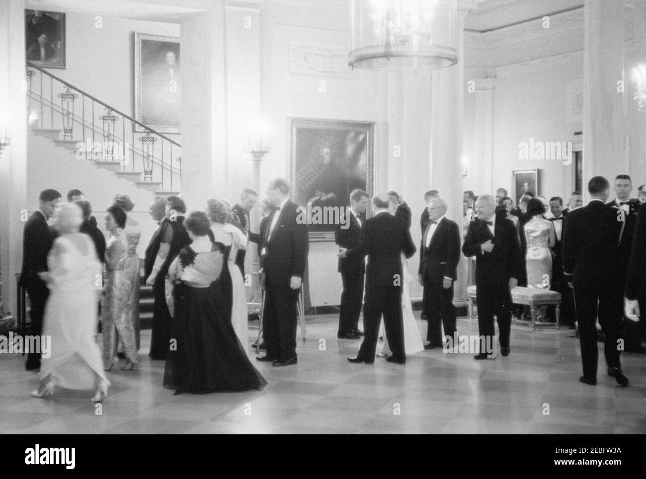 Dinner in honor of Nobel Prize Winners, 8:00PM. Guests gather in the ...