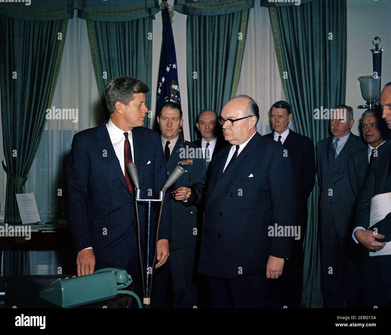 Presentation of the Medal of Freedom to Paul-Henri Spaak, Secretary ...