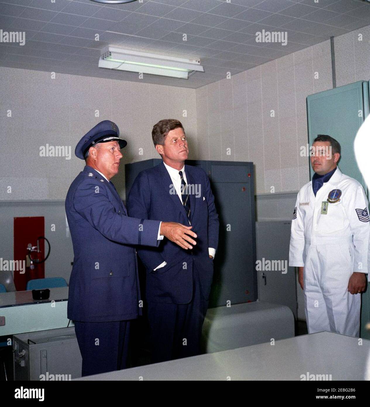 Trip to California: Vandenberg Air Force Base, 4:08PM. President John F ...