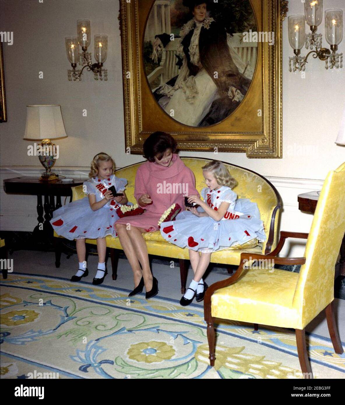 First Lady Jacqueline Kennedy (JBK) with American Heart Association ...