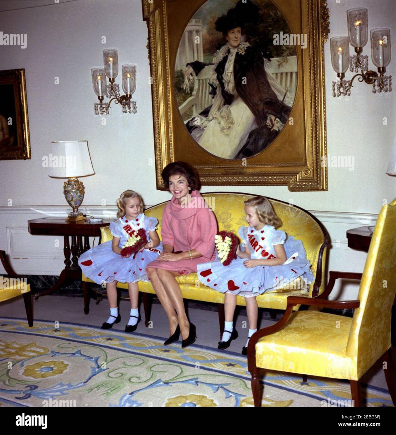 First Lady Jacqueline Kennedy (JBK) with American Heart Association ...