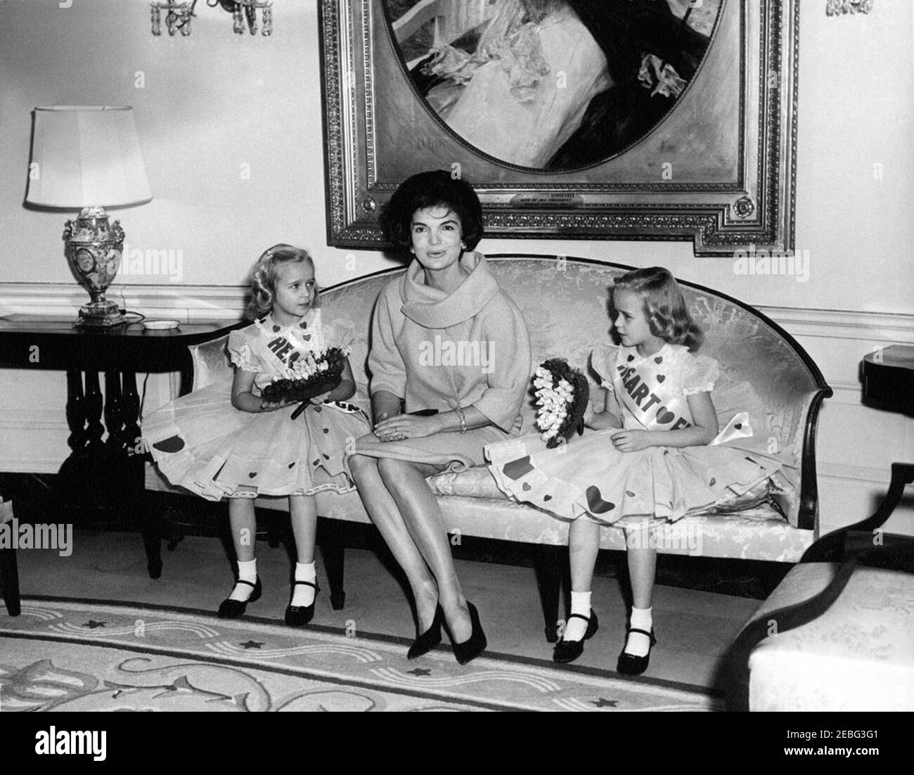 First Lady Jacqueline Kennedy (JBK) with American Heart Association ...
