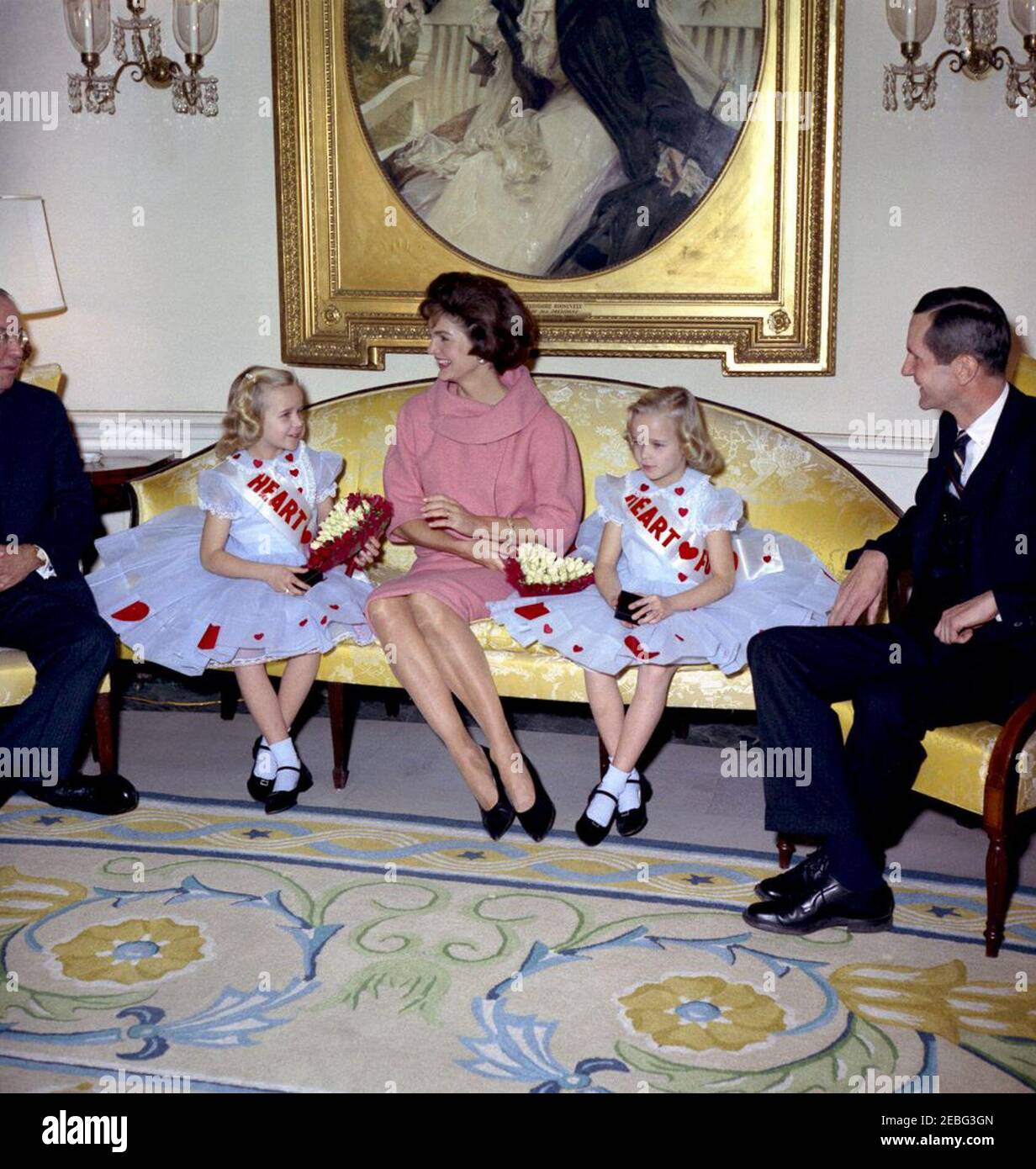 First Lady Jacqueline Kennedy (JBK) with American Heart Association ...