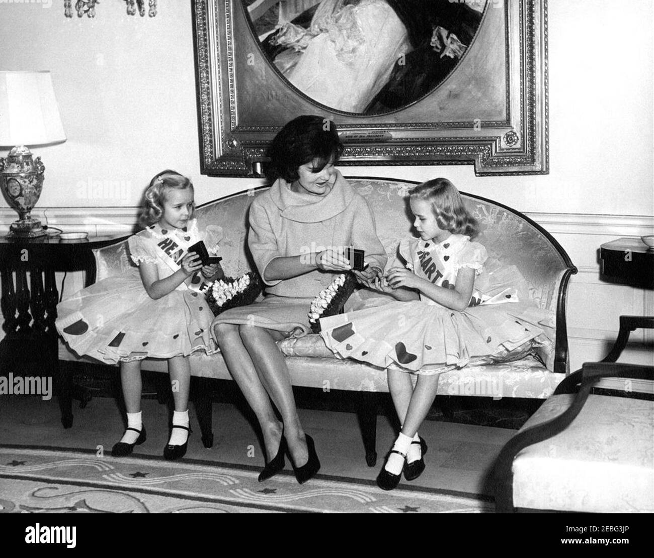 First Lady Jacqueline Kennedy (JBK) with American Heart Association ...