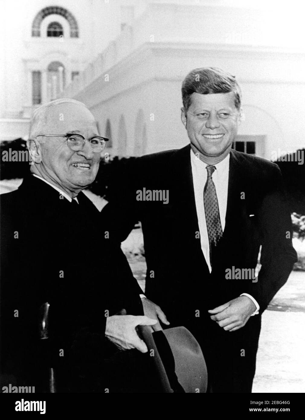 Meeting with former President Harry S. Truman (HST), 10:02AM. President ...