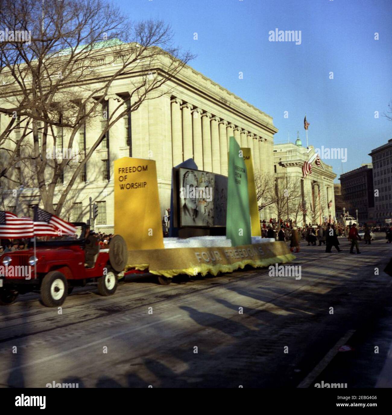 Inaugural ceremonies at U.S. Capitol, and Inaugural Parade. Inaugural ...