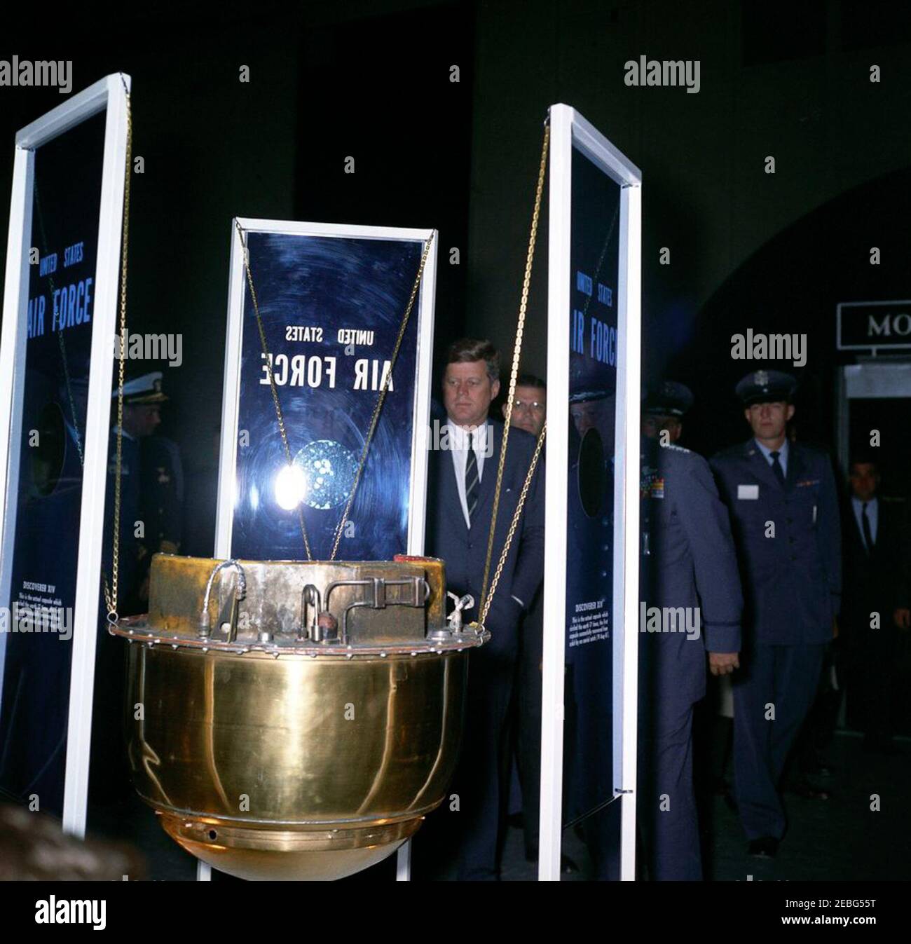 Trip to California: Vandenberg Air Force Base, 4:08PM. President John F ...