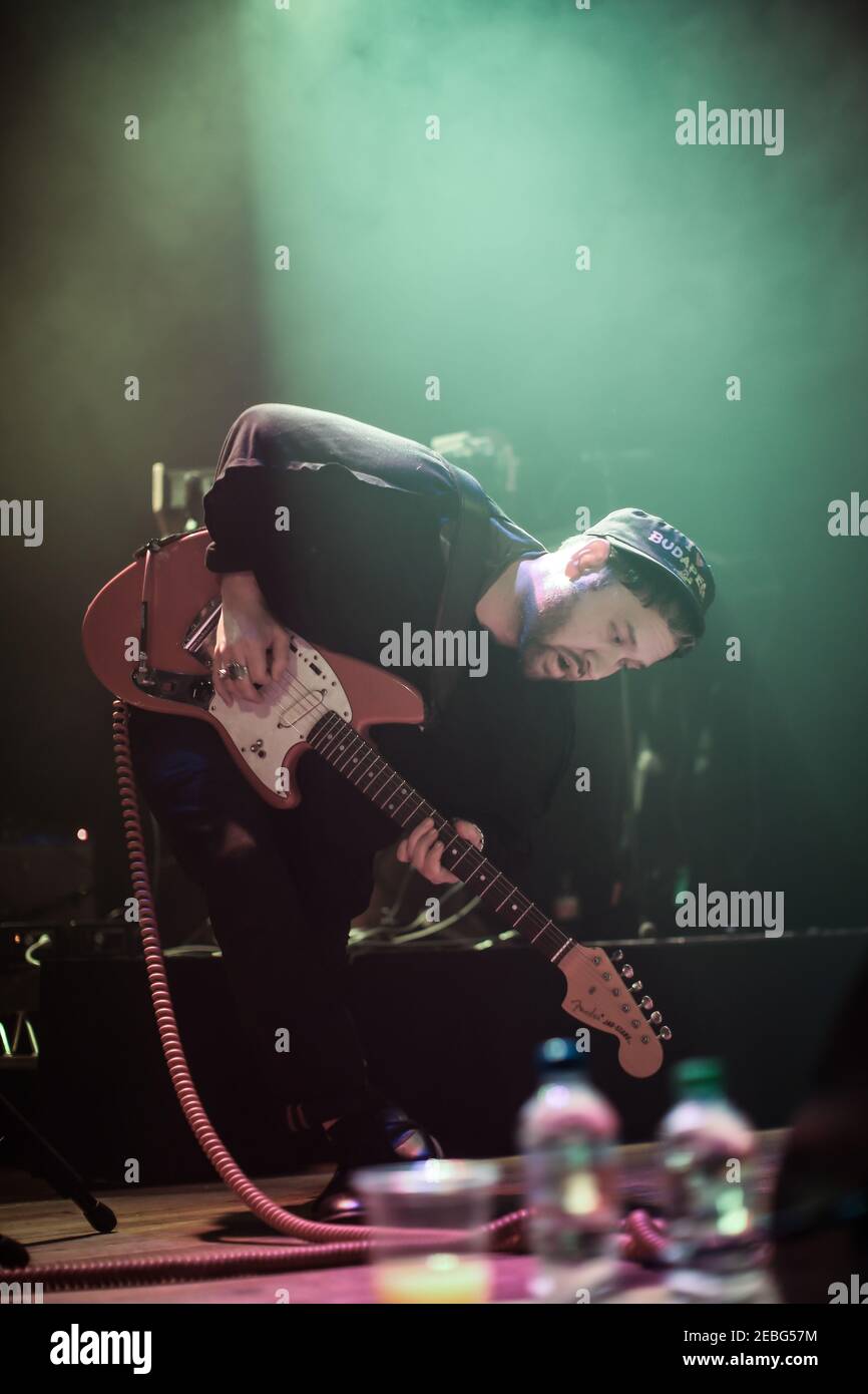 Ruban Nielson of Unknown Mortal Orchestra at Islington Assembly Hall in ...