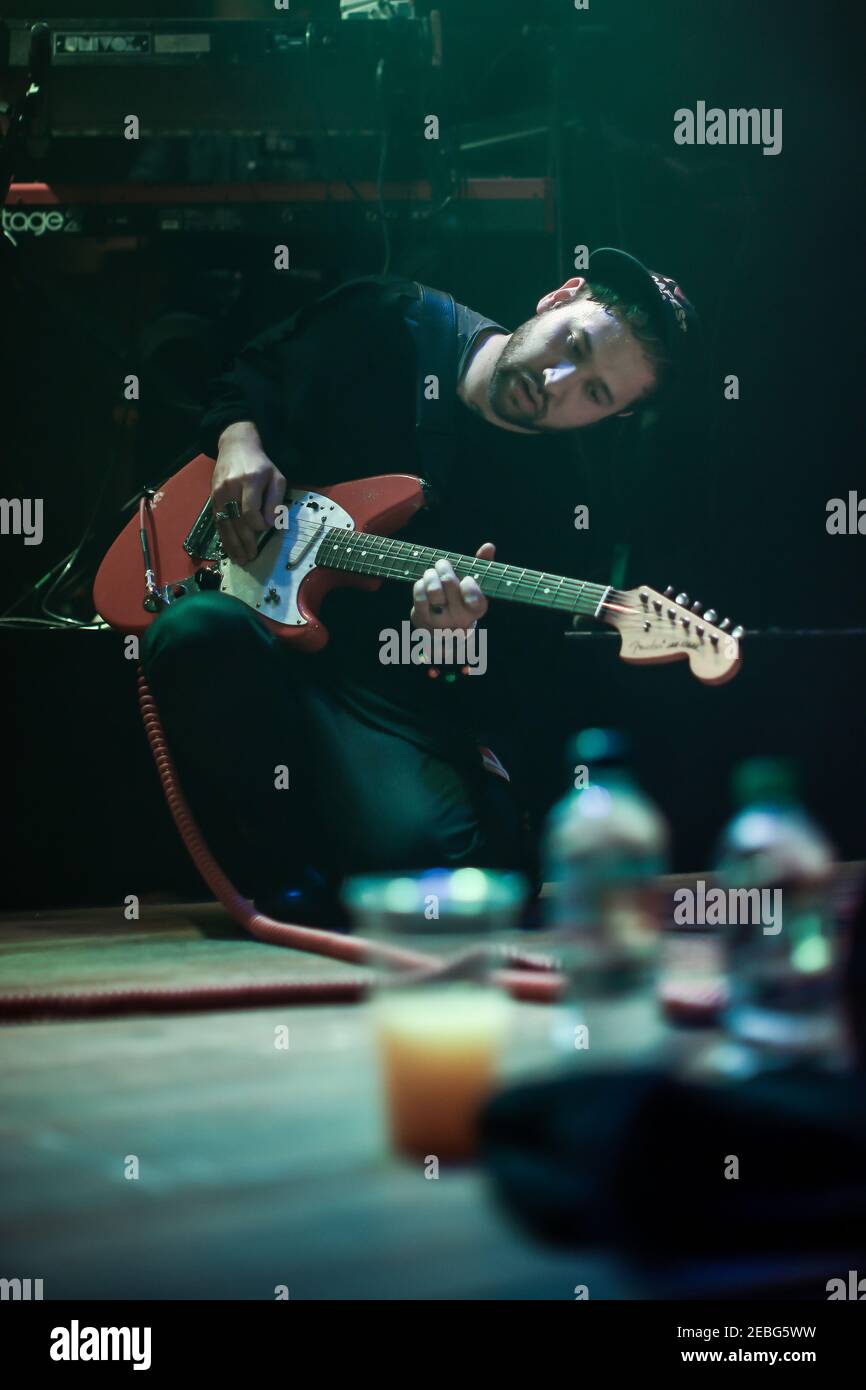 Ruban Nielson of Unknown Mortal Orchestra at Islington Assembly Hall in ...
