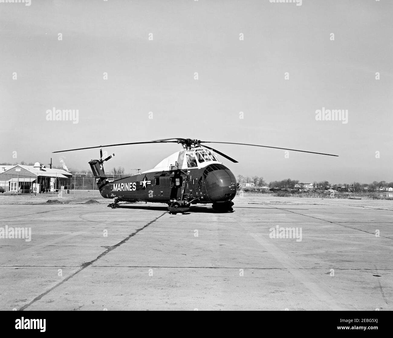Helicopters at Marine Corps Air Station (MCAS), Quantico. United States ...