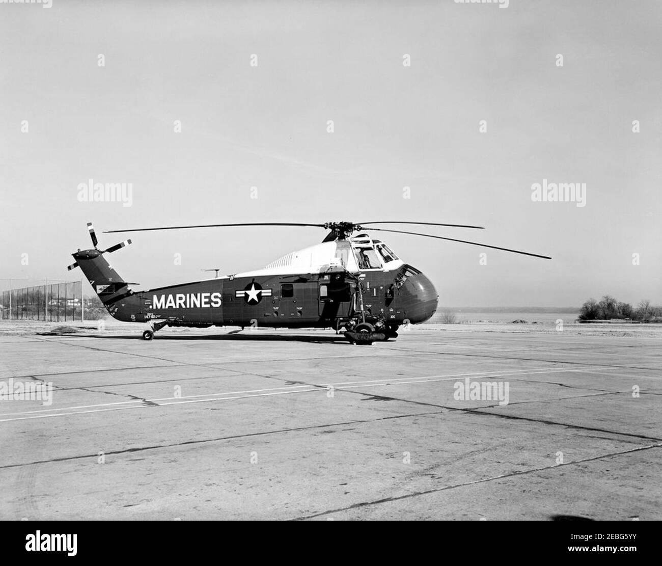 Helicopters at Marine Corps Air Station (MCAS), Quantico. United States ...