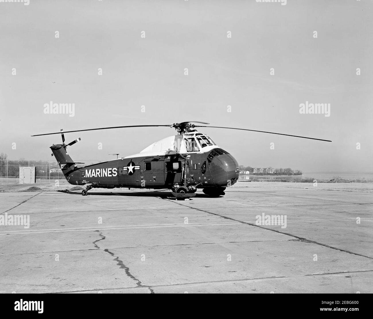 Helicopters at Marine Corps Air Station (MCAS), Quantico. United States ...