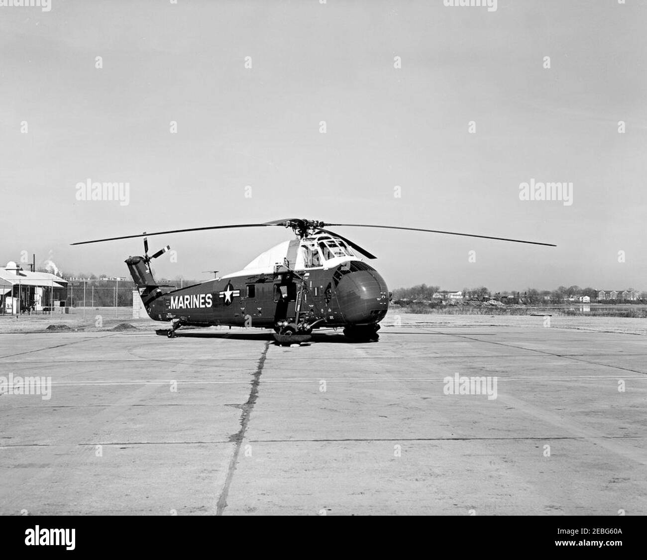 Helicopters at Marine Corps Air Station (MCAS), Quantico. United States ...