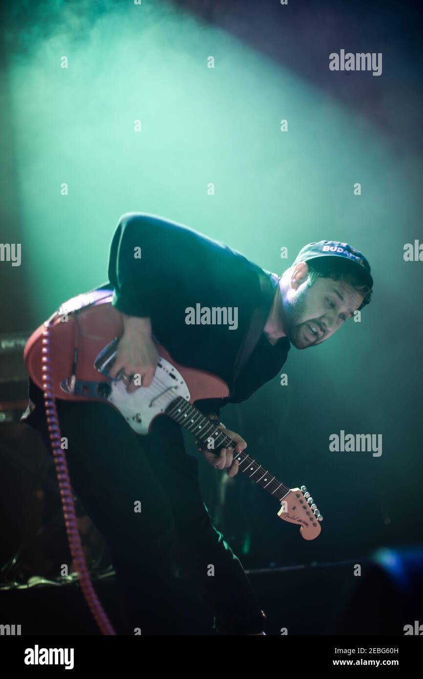 Ruban Nielson of Unknown Mortal Orchestra at Islington Assembly Hall in ...
