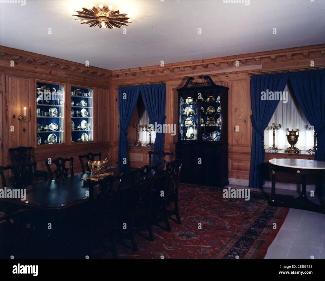 White House rooms. Vermeil Room, White House, Washington, D.C Stock ...