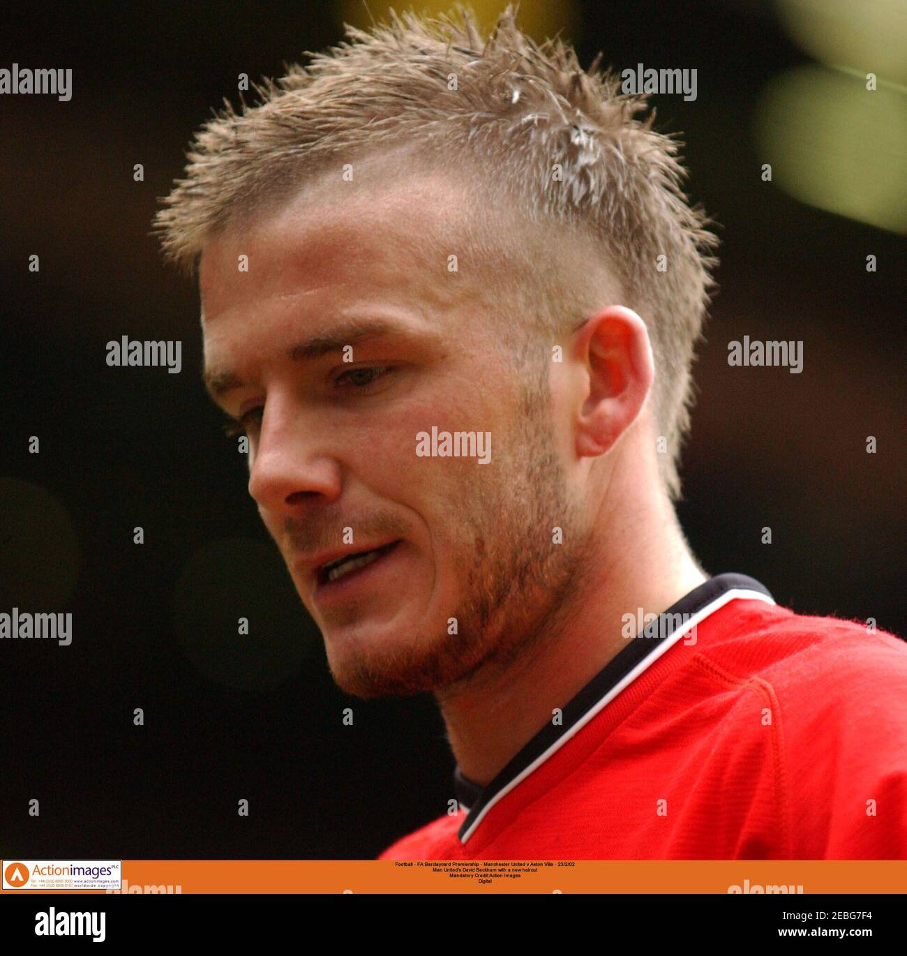 David Beckham Mohawk Hairstyle