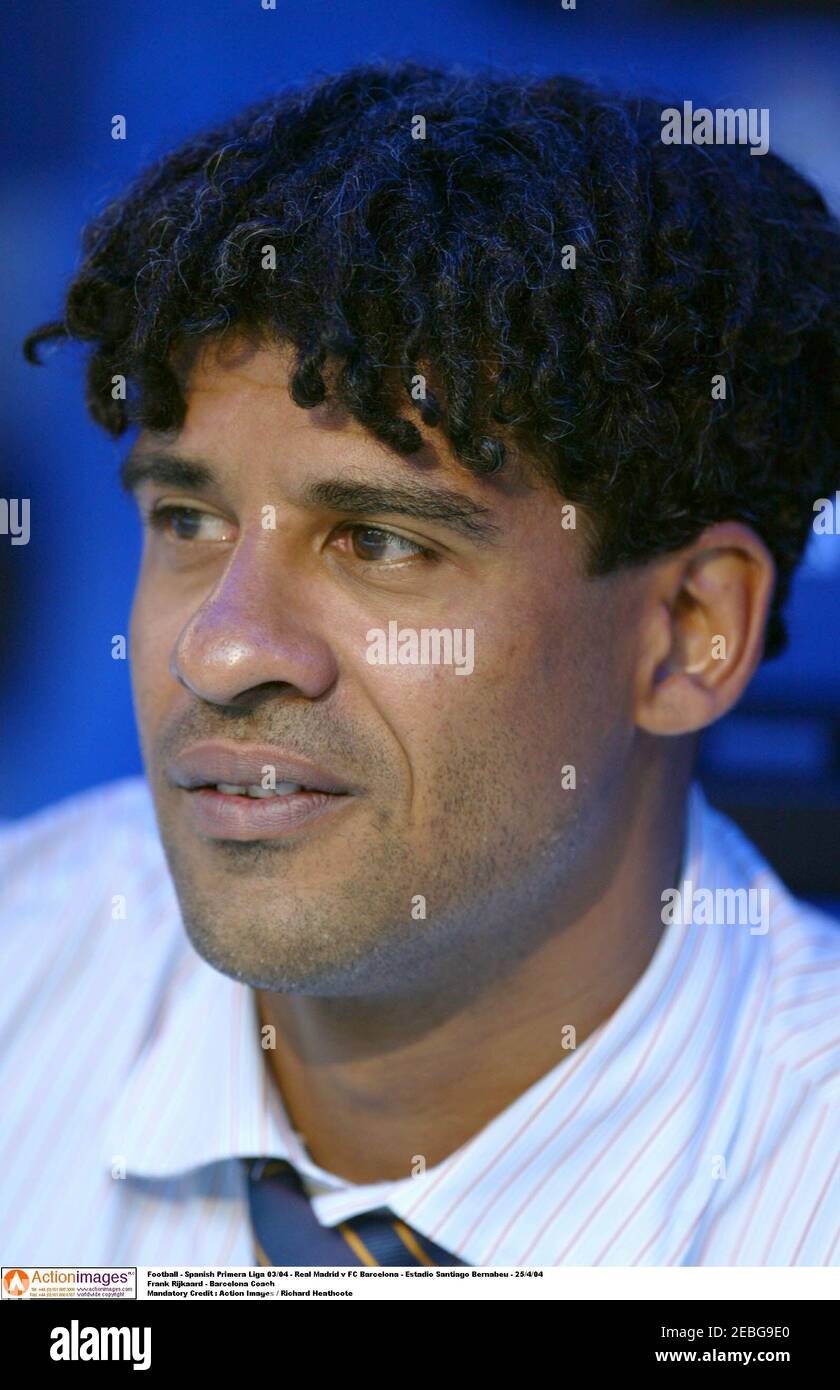 Frank rijkaard barcelona hi-res stock photography and images - Alamy
