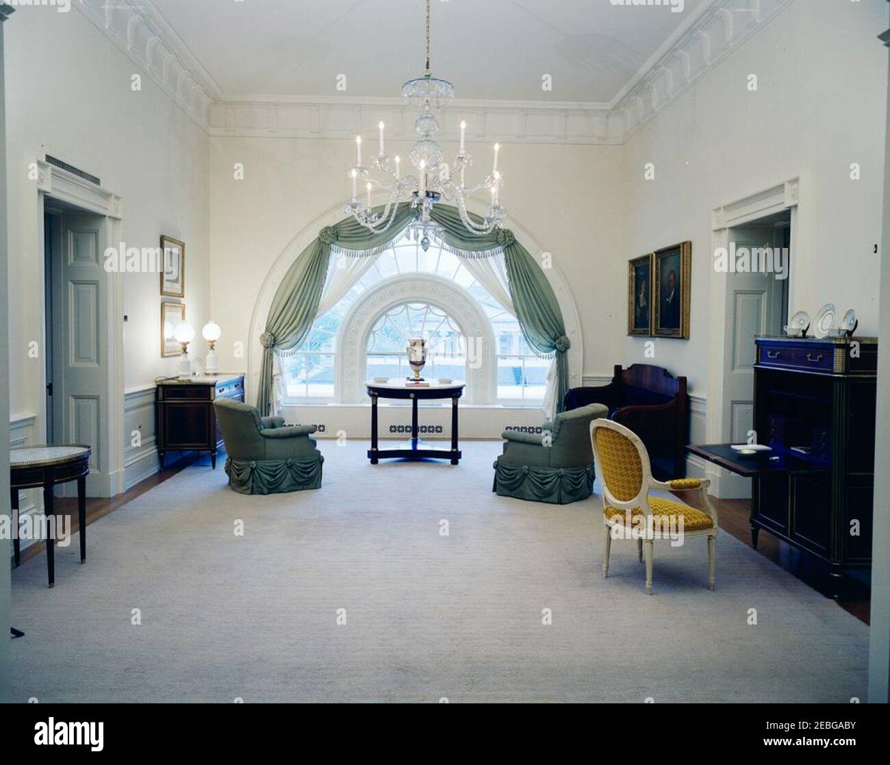 White House Rooms: Red Room, Presidentu2019s bedroom, Sitting Hall ...