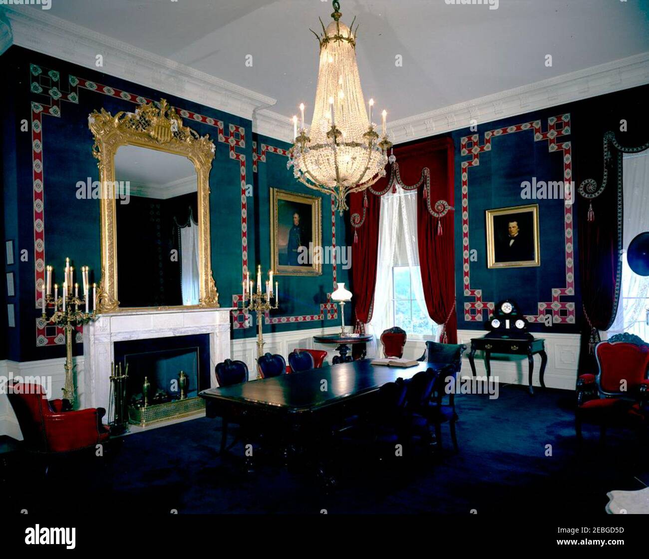White House Rooms: Red Room, Presidentu2019s bedroom, Sitting Hall ...