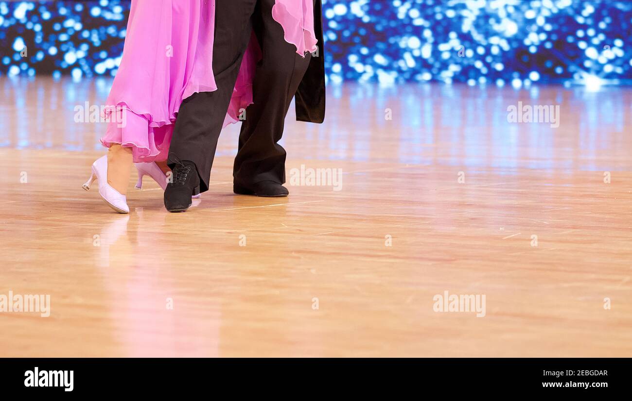 Ballroom dancing legs hi-res stock photography and images - Alamy