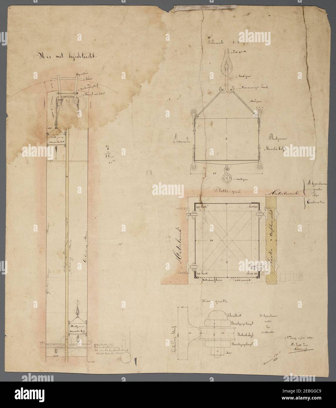 Noord-Hollands Archief, Collectie Kaarten en tekeningen van de ...
