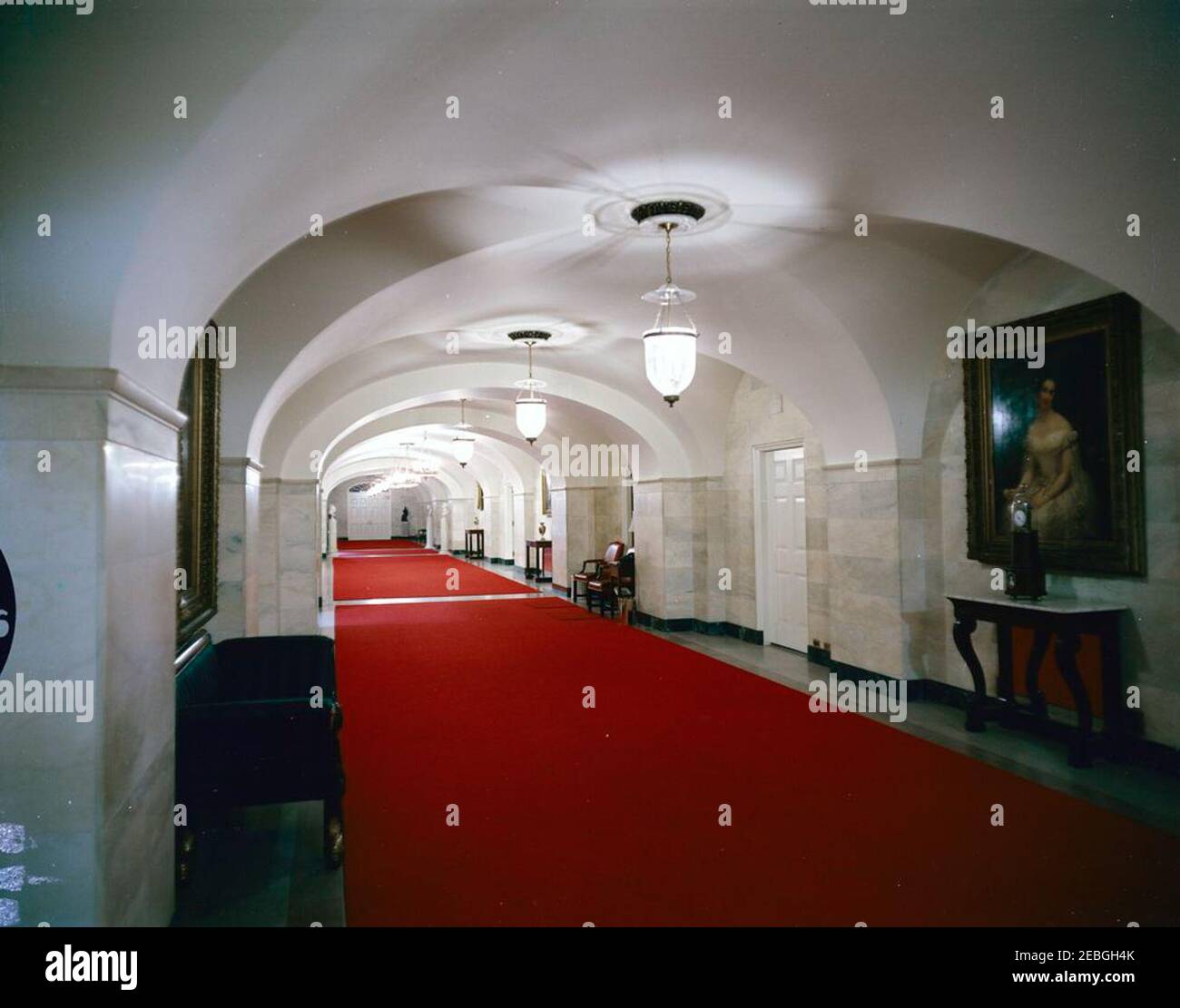 White House Rooms: Ground Floor Hall, Entrance Hall, Second Floor ...