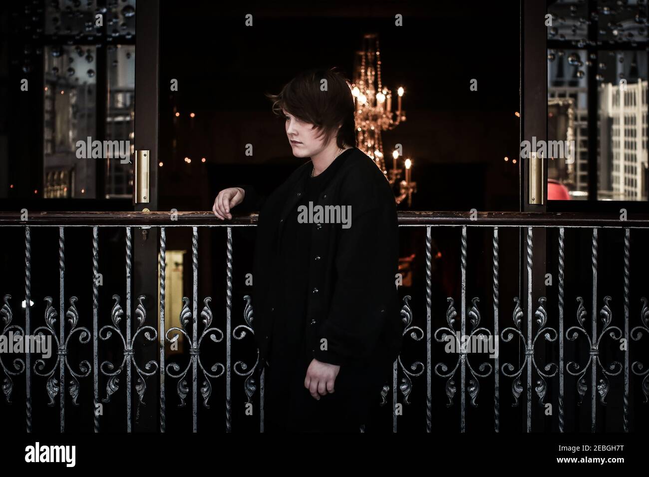 EXCLUSIVE: Soak (real name Bridie Monds-Watson) poses for photos before ...