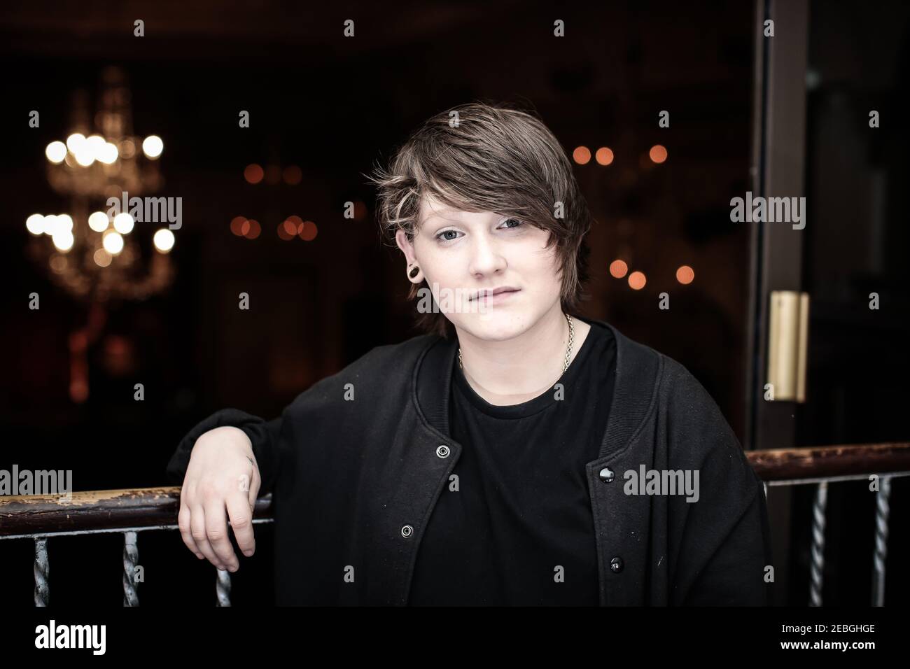 EXCLUSIVE: Soak (real name Bridie Monds-Watson) poses for photos before ...