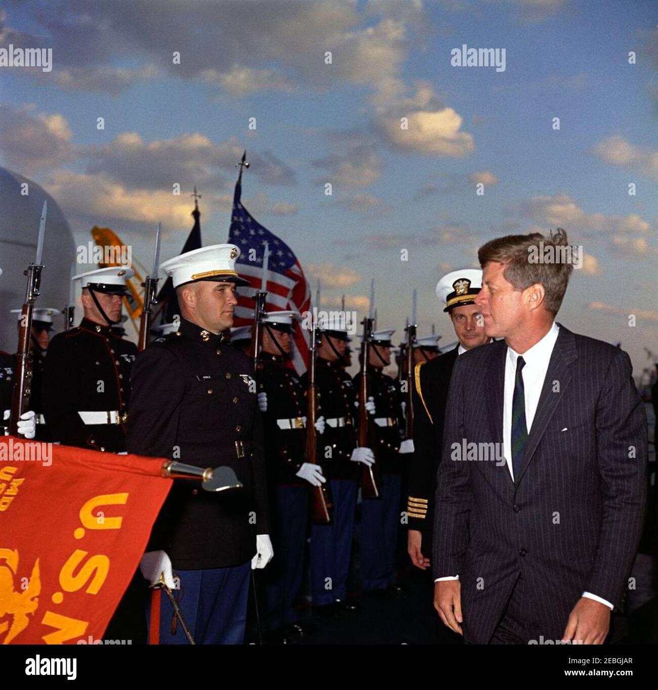 Visit to the Atlantic Fleet: Arrival at Oceana Naval Air Station ...