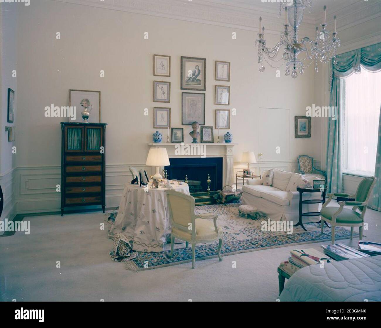 White house private quarters hi-res stock photography and images - Alamy