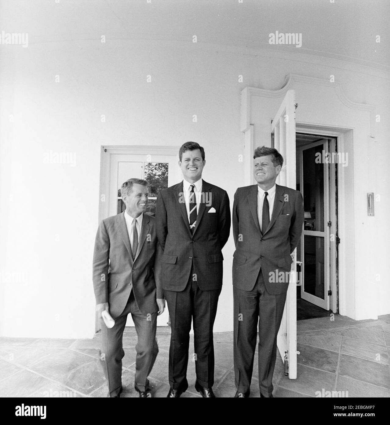 President Kennedy with Robert F. Kennedy (RFK) u0026 Edward M. Kennedy ...