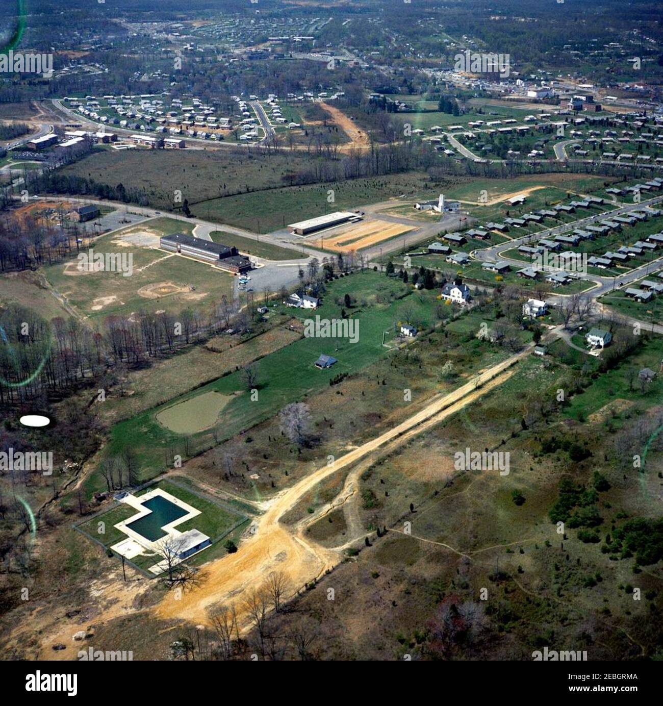 Aerial views of Washington, D.C., u0026 vicinity. Aerial view of ...