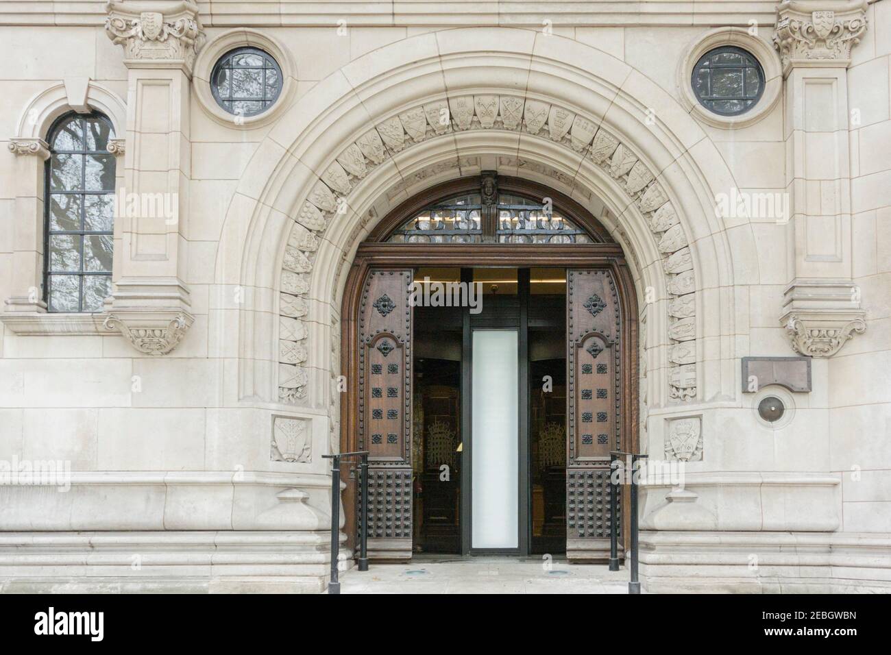 Entrance to Millbank House in the city of London, UK Stock Photo - Alamy